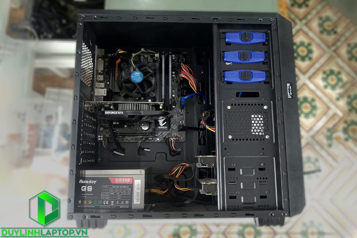 PC Gaming | B360M | i7-8700 | RAM 32GB | GTX 1650 4GB | SSD 120GB + HDD 3TB | Huntkey 500W ...